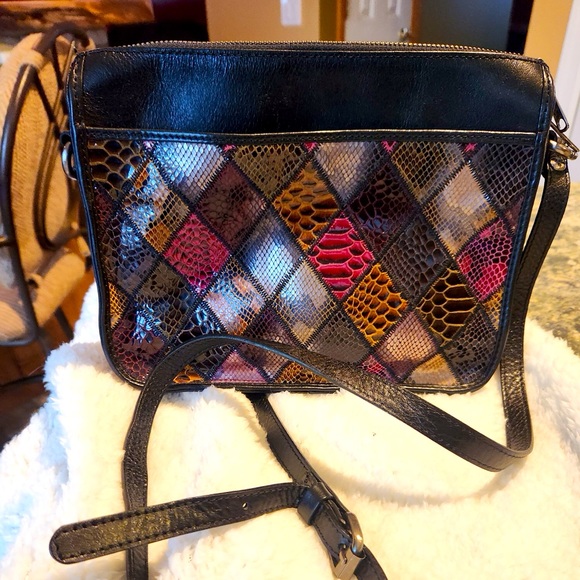 Patricia Nash | Bags | Patricia Nash Paris Python Cross Body Bag | Poshmark